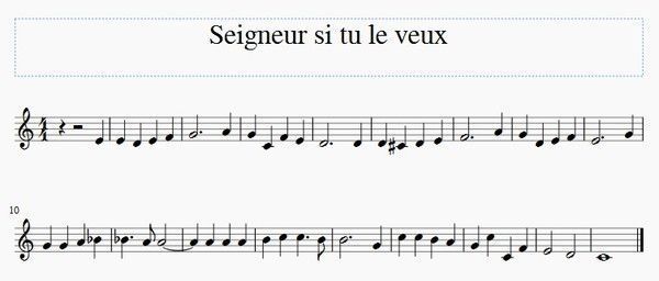 Partition du chant si tu veux le louer Partition du chant si tu veux le louer
